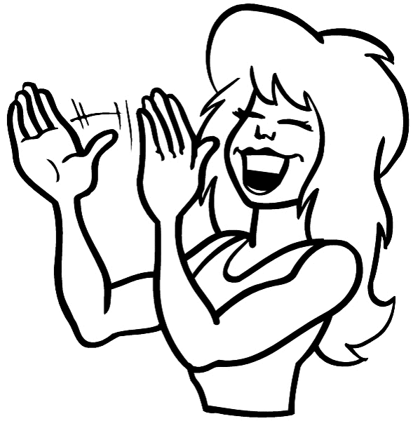 Clap Coloring Pages Coloring Pages