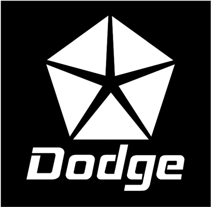 Dodge3 Graphic Logo Decal Customized Online