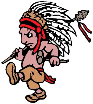 Design Your Own Decal - Indian Warrior Chief mascot sports decal ...